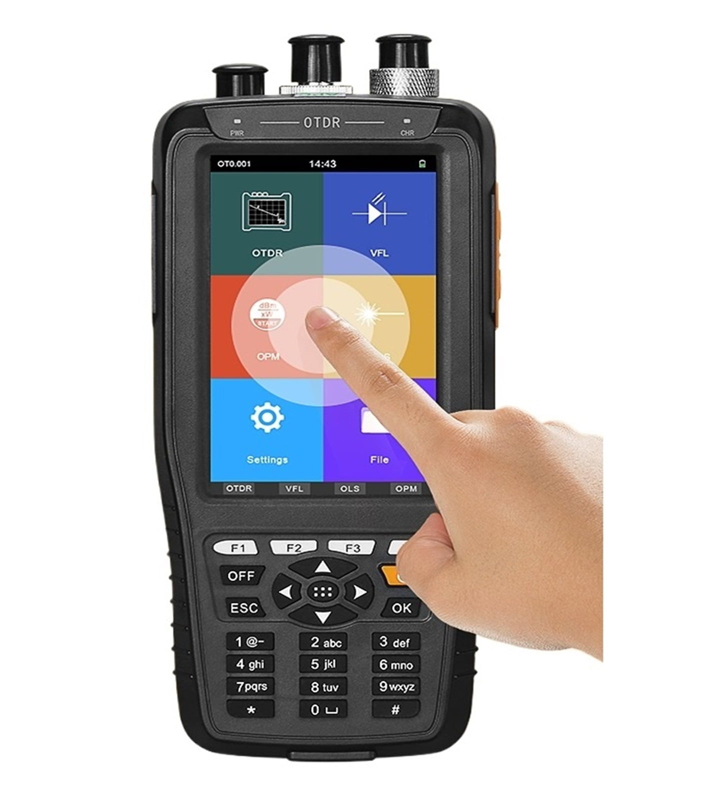 Multifunctional OTDR 1550nm Touch Screen Optical Time Domain ...