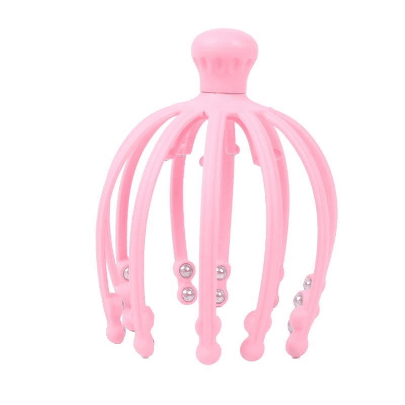 Multifunctional Octopus Head Massager Removable 18-claw Steel Ball ...