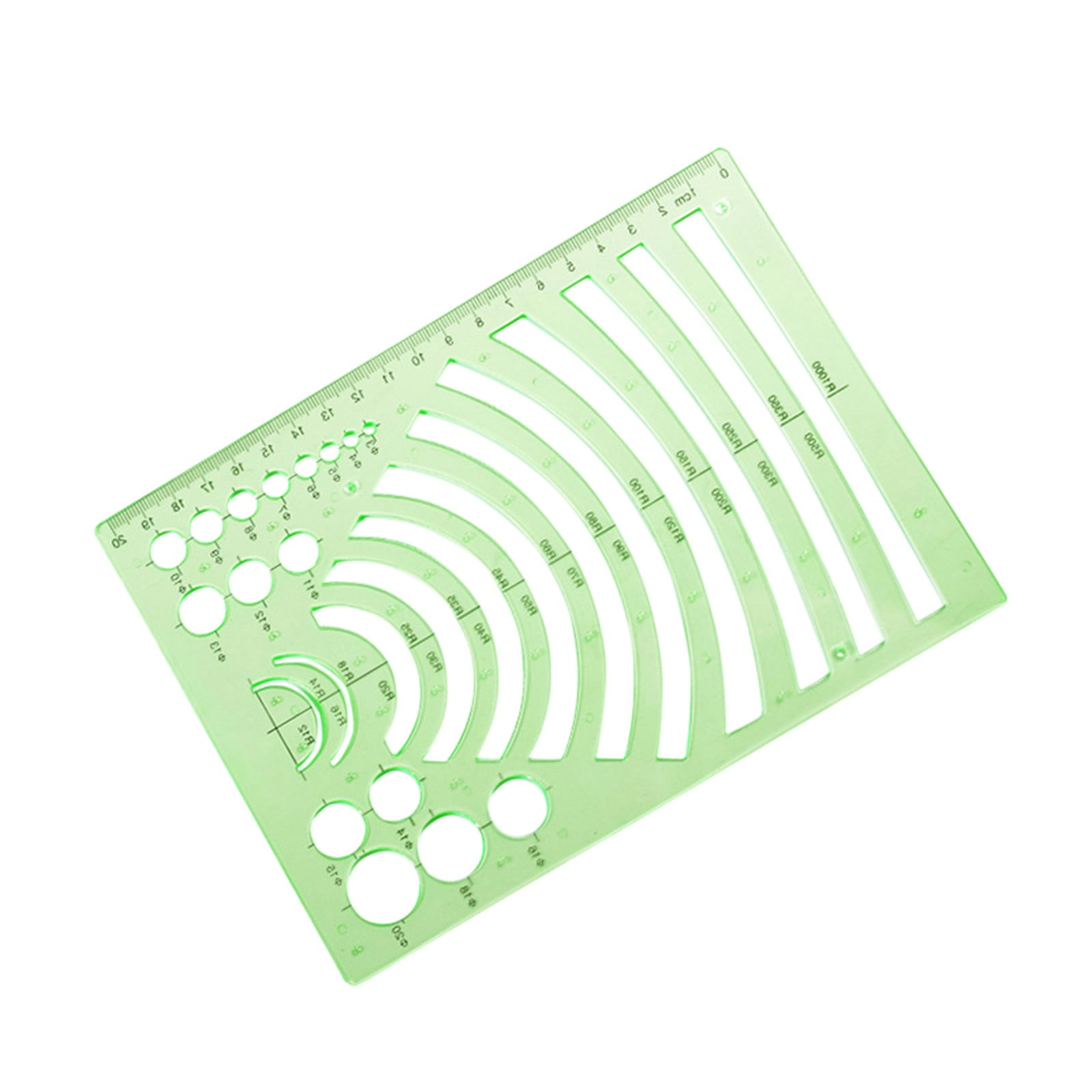 Multifunctional PET Material Electrician’s Ruler And Circular Drawing ...