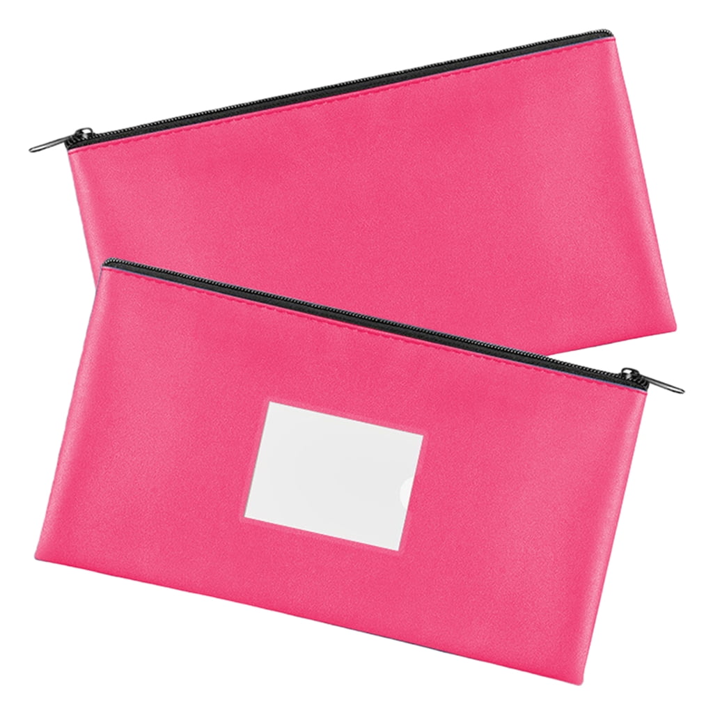 Multifunctional PU Document Organizers Card Holders Transparent Window ...