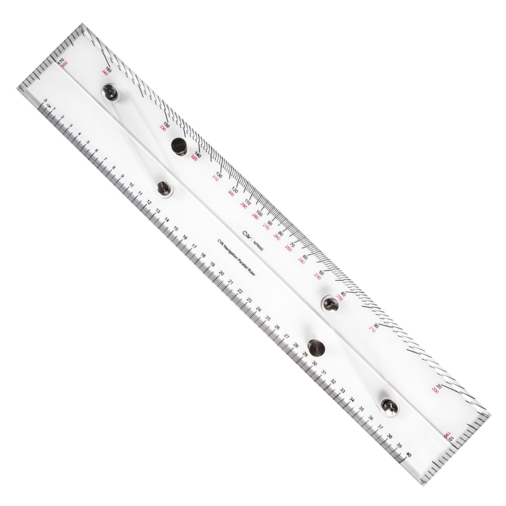 Multifunctional Parallel Ruler with Scale for Chart Mapping Point ...