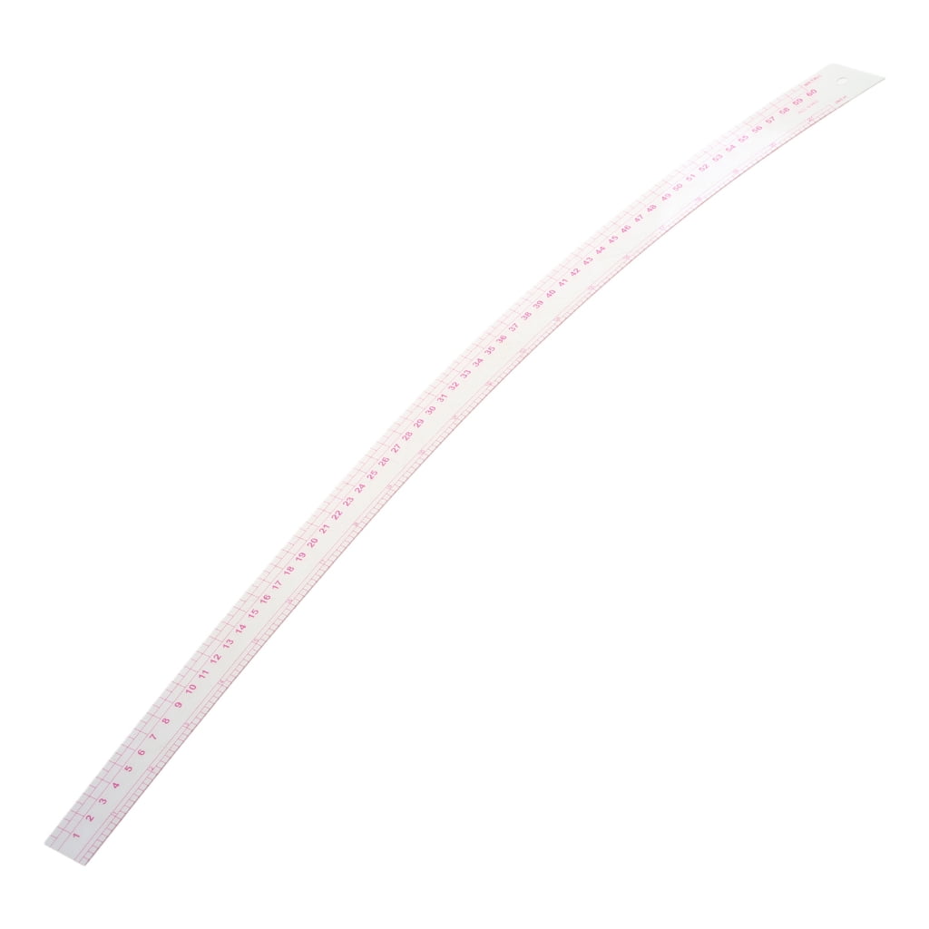 Multifunctional Patchwork Ruler French Curved Ruler Clear Scale ...