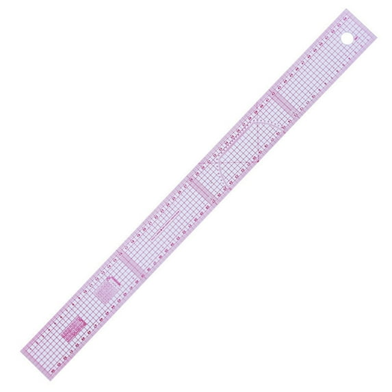 Multifunctional Patchwork Ruler French Curved Ruler Clear Scale ...
