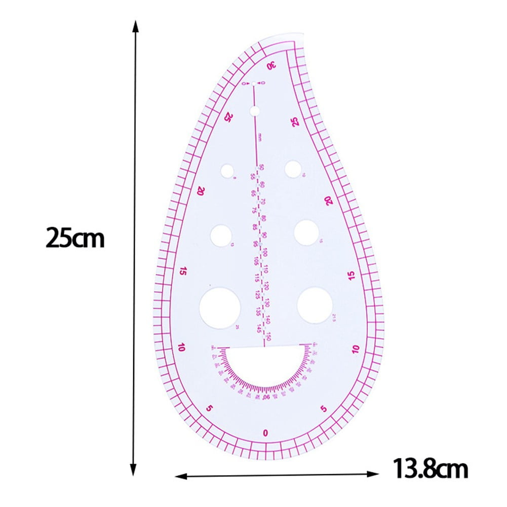 Multifunctional Patchwork Ruler, Measuring Tailor Ruler, Garment ...