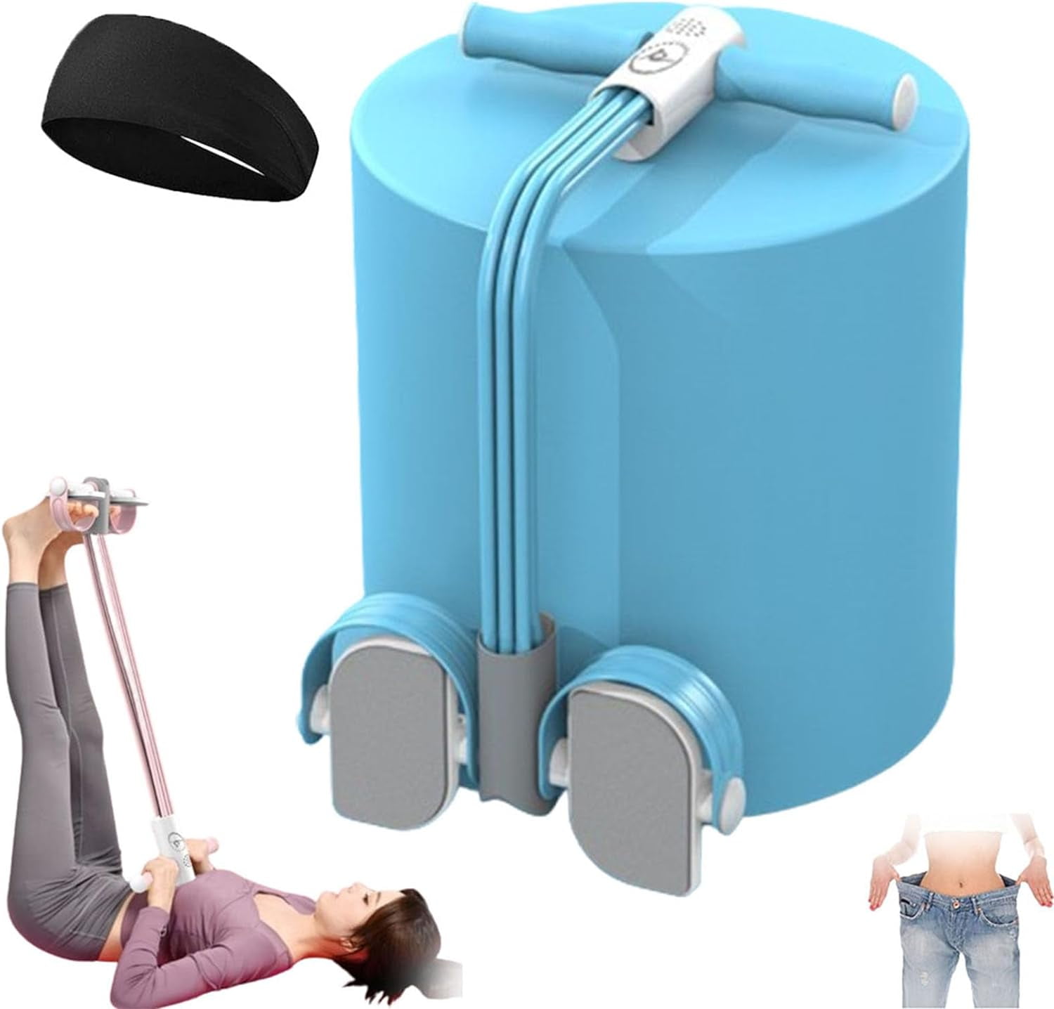 Multifunctional Pedal Puller Resistance Rope, Tension Rope, 4/6-Tube ...