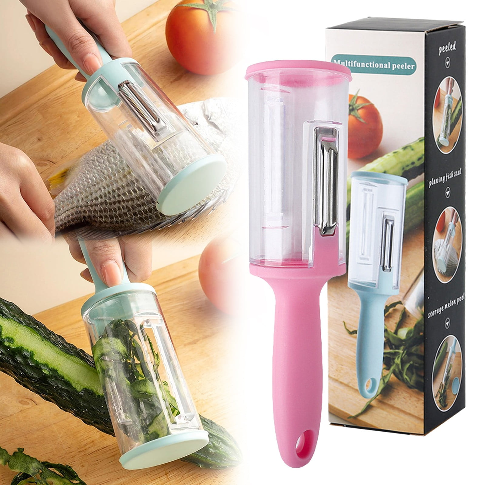 Multifunctional Peeler With Storage Box The Ultimate Solution For ...