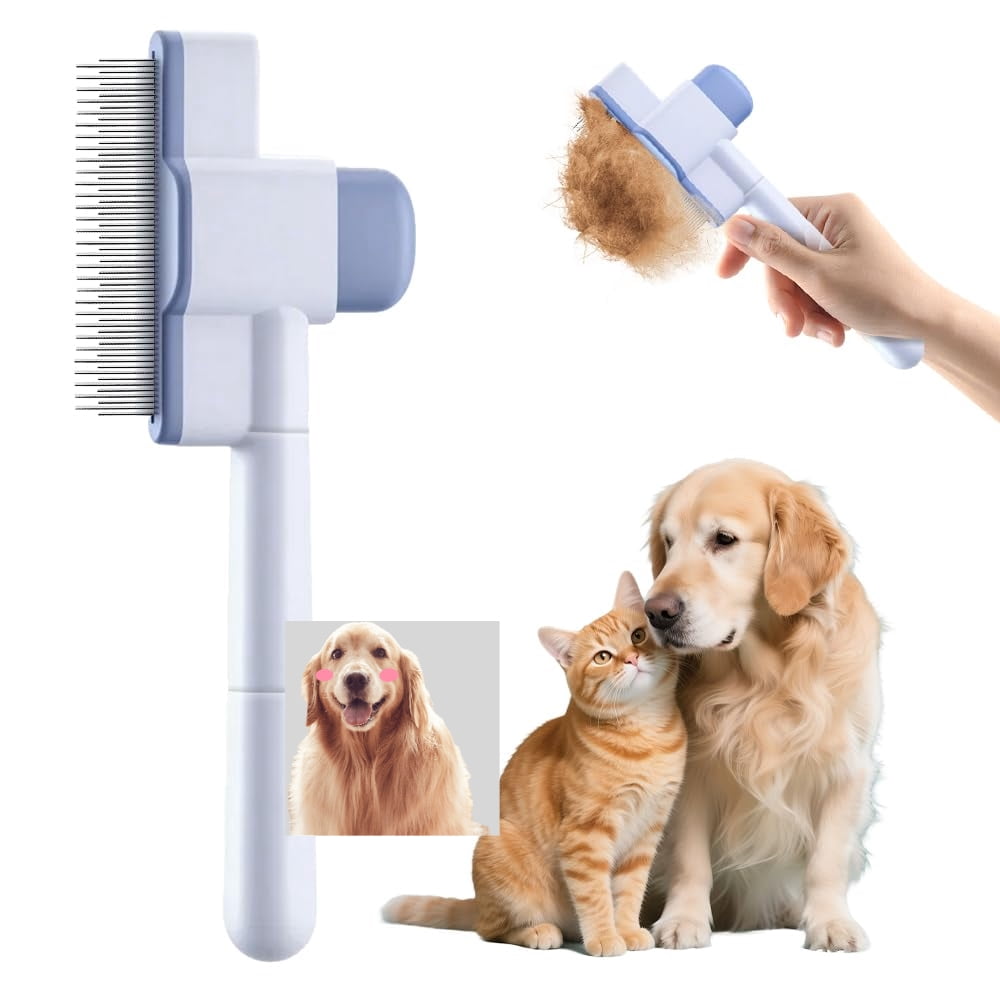 Multifunctional Pet Hair Comb Flea and Tear Stain Removal, 2025 New ...
