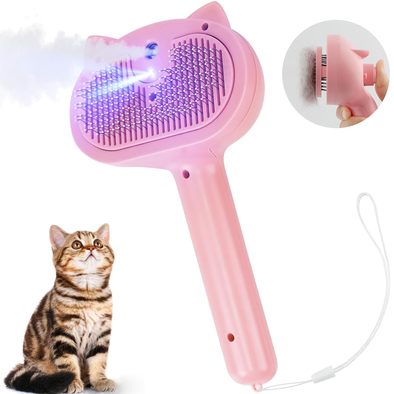Multifunctional Pet Spray Comb: Dual - Effect of Hair Removal and ...