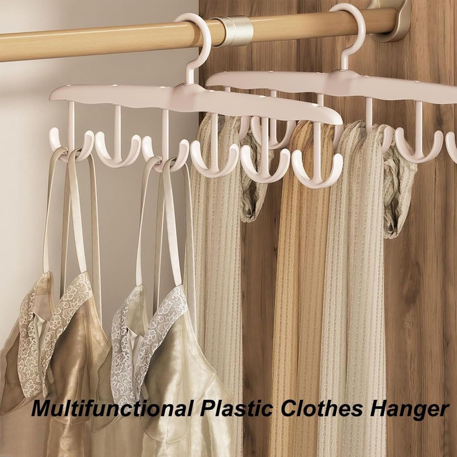 Multifunctional Plastic Clothes Hanger, Dorm Room Essentials For Girls ...