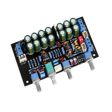 DC 5V-12V LM386 electret microphone power amplifier board gain 200 ...