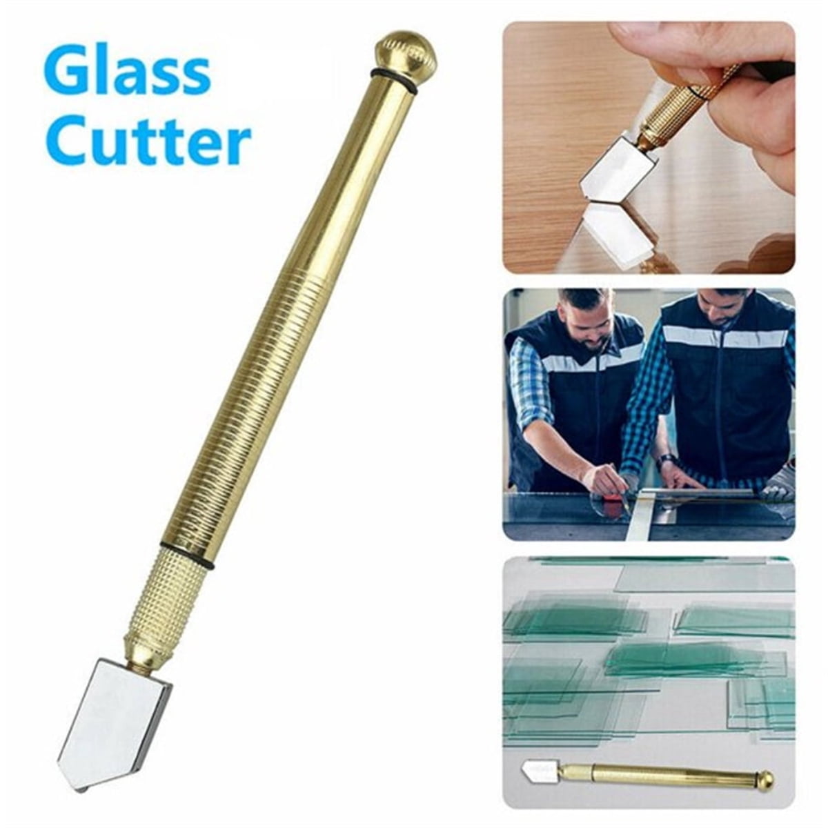 Multifunctional Professional Metal Diamond Glass Cutter, Anti-Slip ...