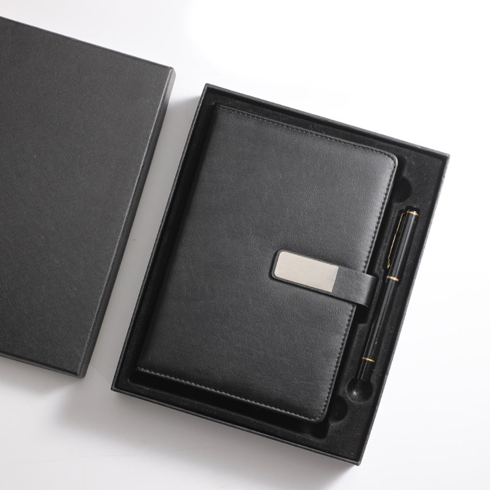 Multifunctional Professional PU Leather A5 Black Notebook and Journal ...