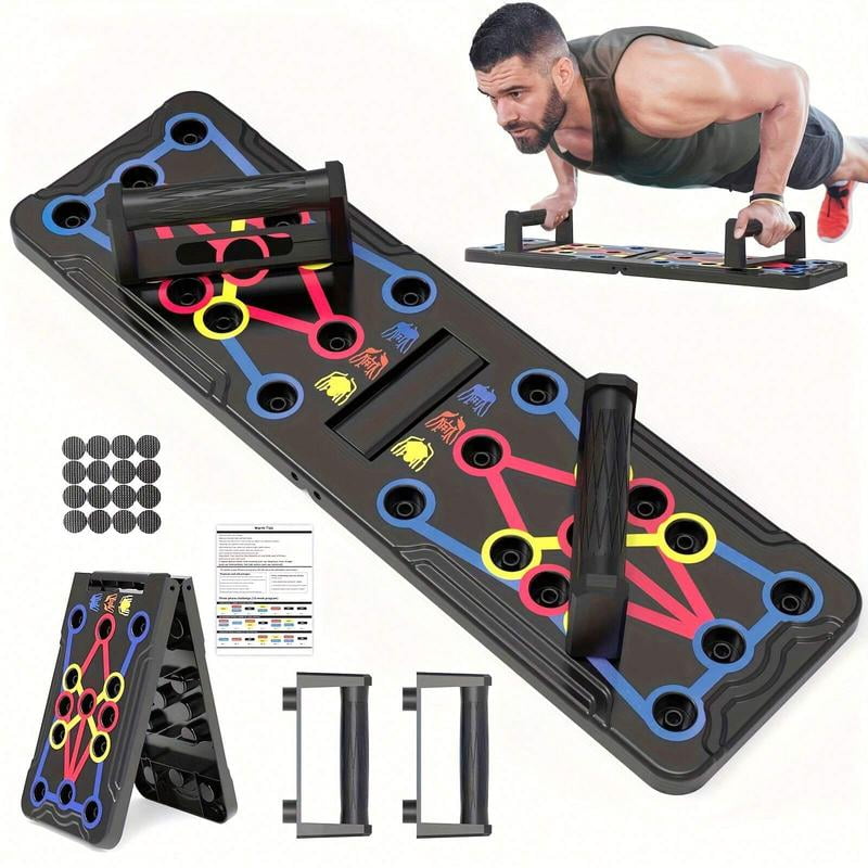 Multifunctional Push Up Trainer Board - Enhance Chest Muscle Strength, Boost Home & Gym Workout ...