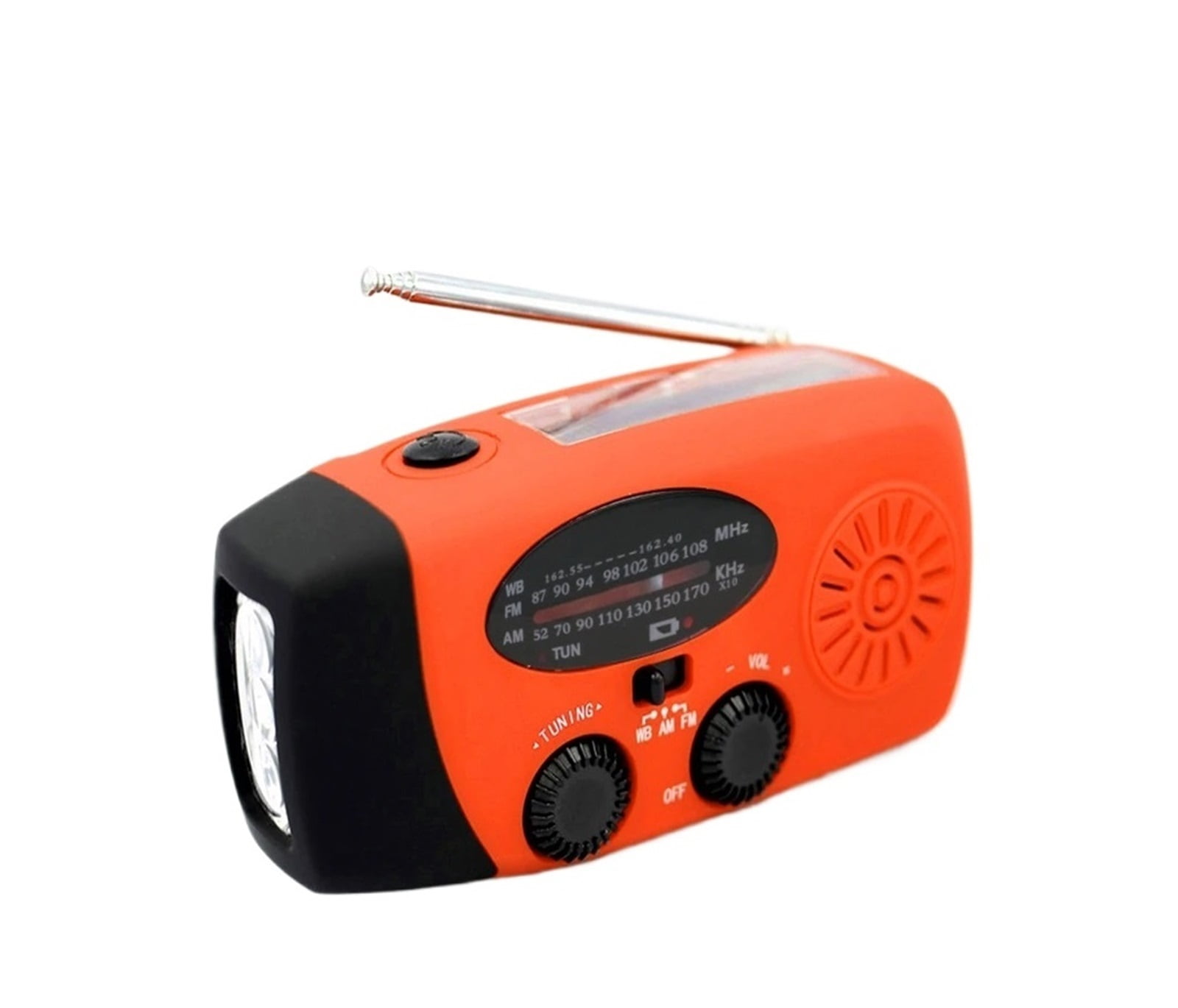 Multifunctional Radio Hand Crank Solar Radio USB Charging FM AM NOAA WB ...