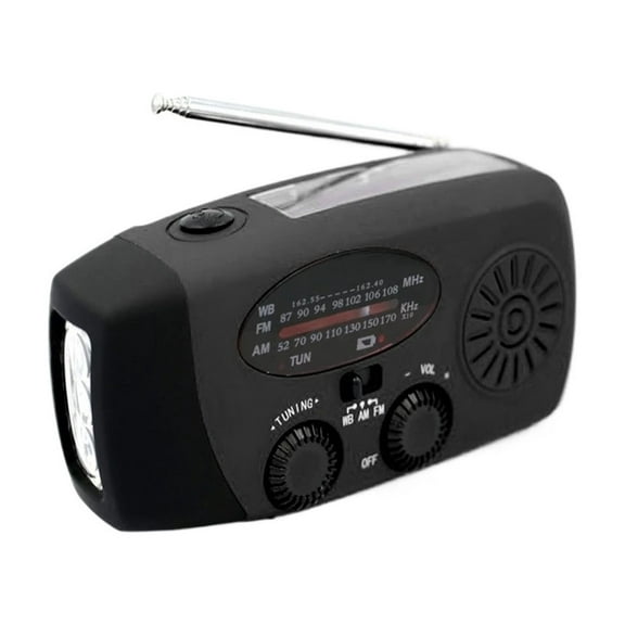Multifunction Radio Hand Crank Solar USB FM/ AM Weather Radios Outdoor ...