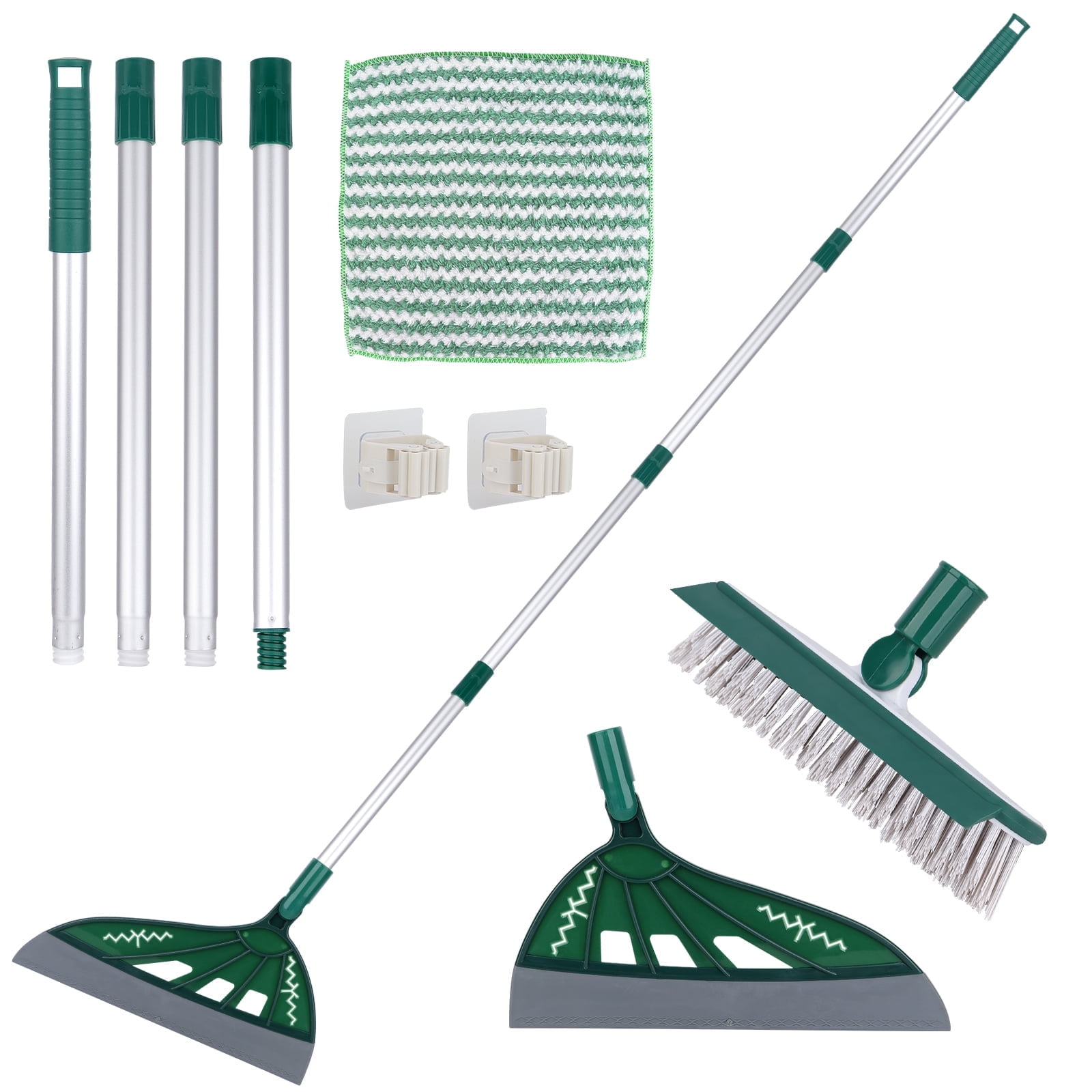 Multifunctional Replaceable Silicone Broom Magic: Broom Sweeper green ...