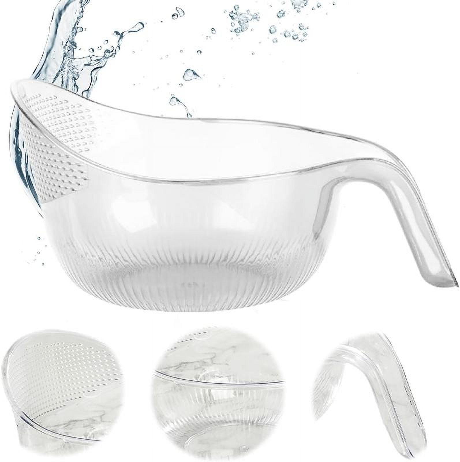 Multifunctional Rice Strainer with Fine Holes and Handle for Fruits and ...
