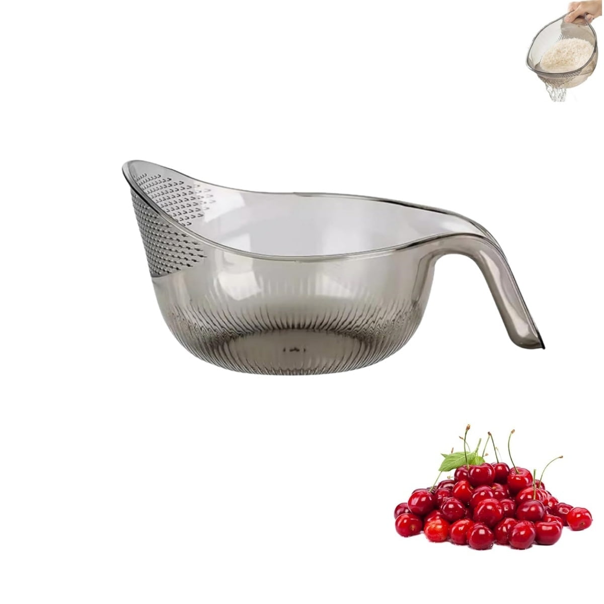 Multifunctional Rice Strainer,Portable Vegetables Rinser Strainer,QZS ...