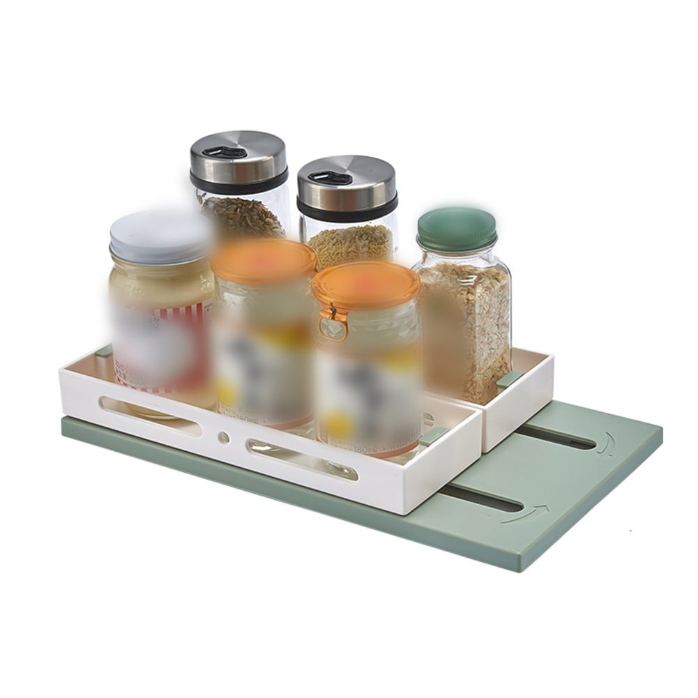 Multifunctional Rotating Pull-Out Rack,Kitchen Desktop Organizer,Space ...