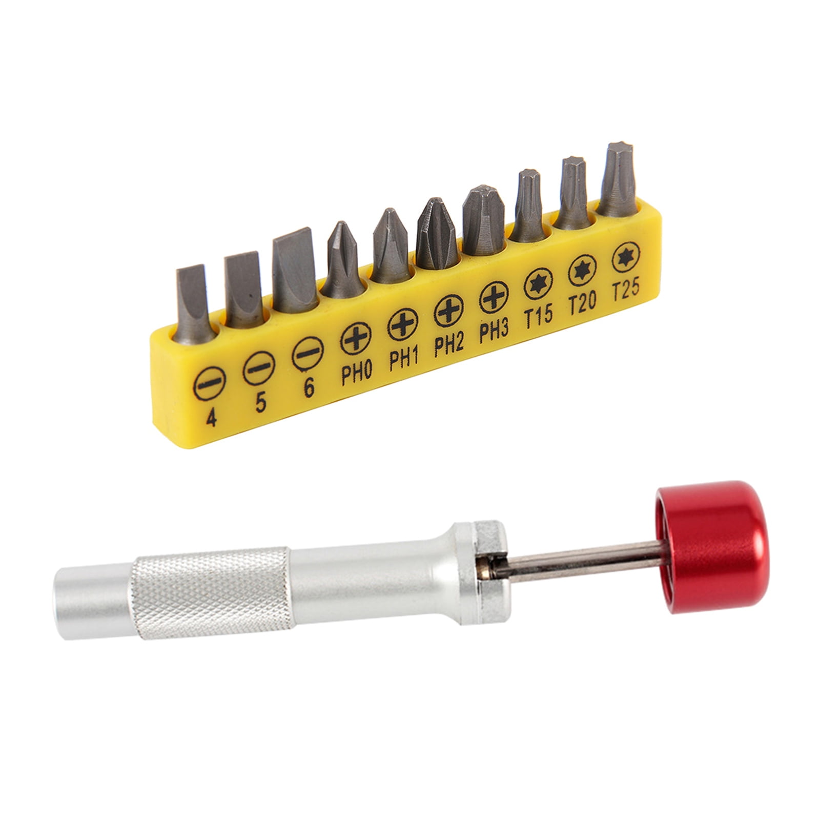 Multifunctional Screwdriver Set (10 Bit And 1Screwdriver Handle) 4 5 6 ...