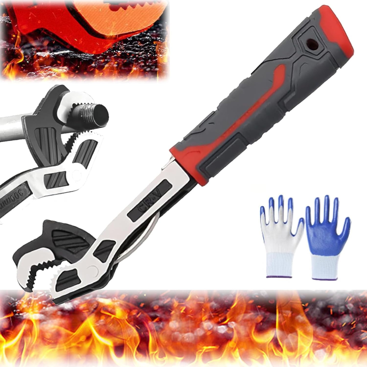 Multifunctional Self-locking Wrench, Multifunctional Universal ...