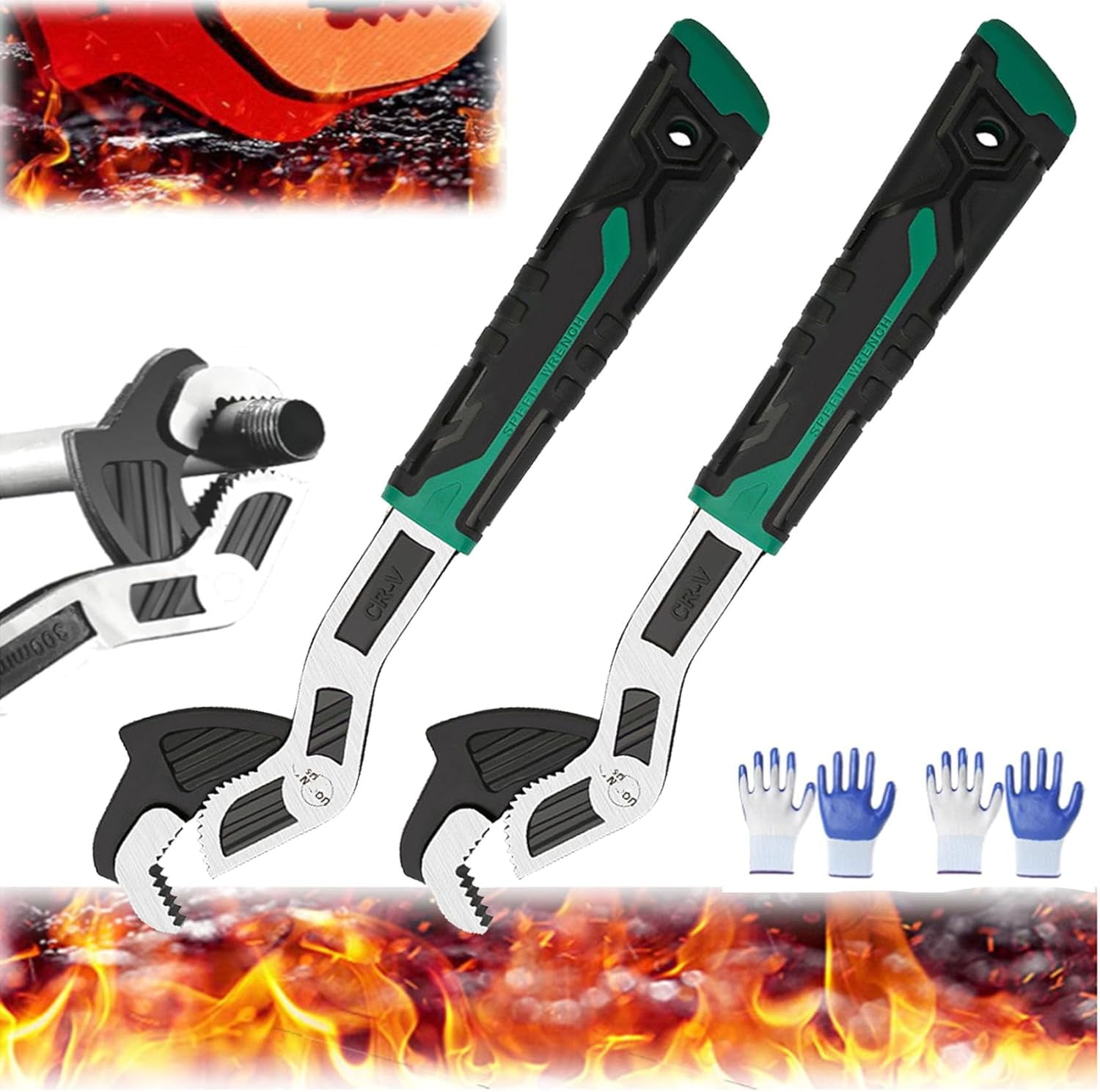 Multifunctional Self-locking Wrench, Multifunctional Universal ...