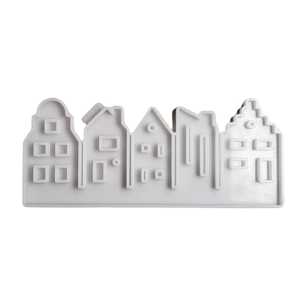 Multifunctional Silicone House Molds Set Silicone House Molds For ...