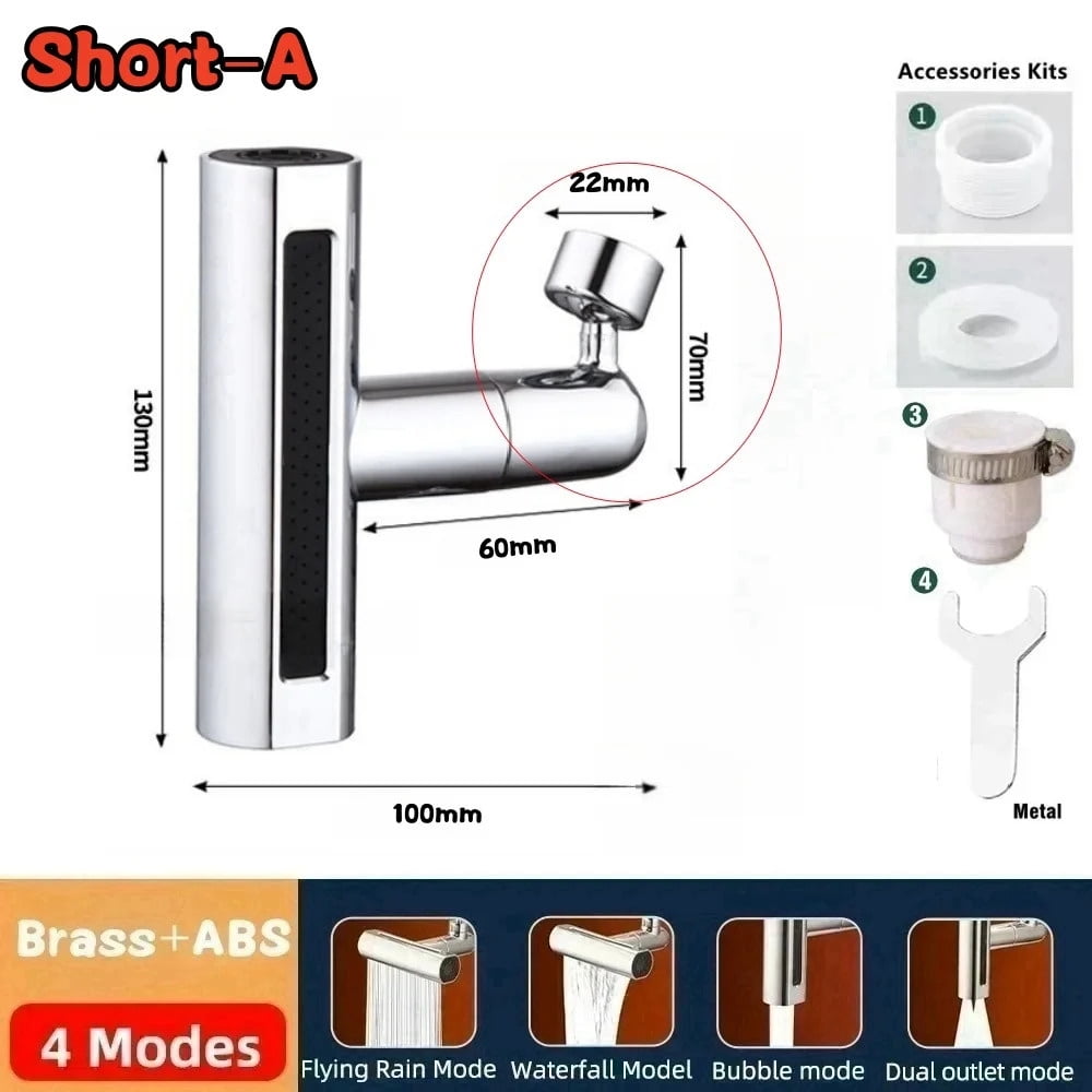 Multifunctional Sink Faucet Connector Kitchen Sink Waterfall Faucet ...