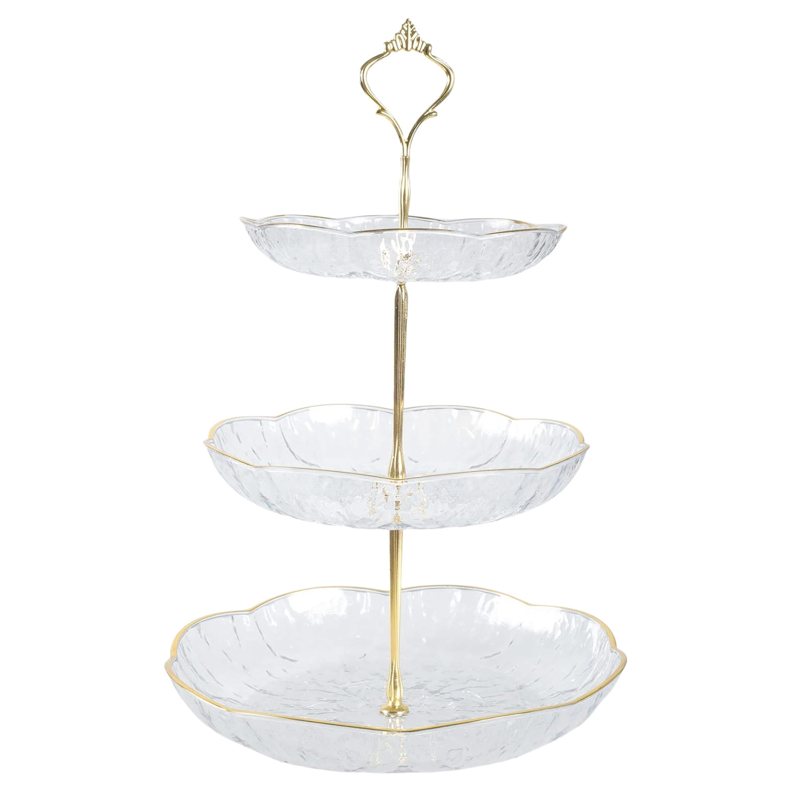 Multifunctional Snacks and Fruit Serving Tray Plastic Texture Dessert ...