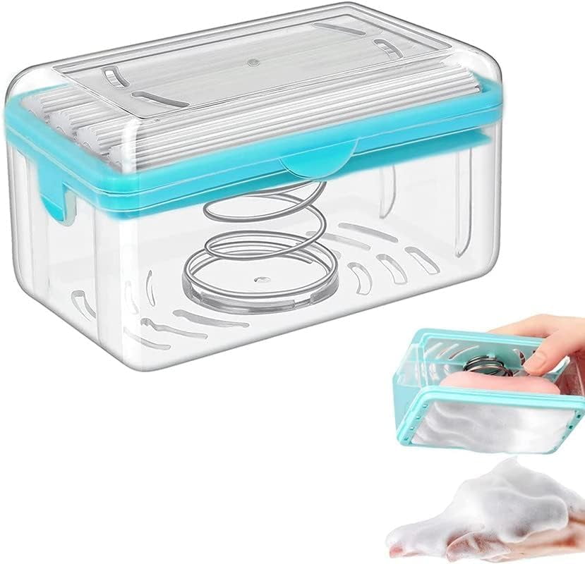 Multifunctional Soap Dish Laundry Rolling Soap Box Portable Soap Bar ...