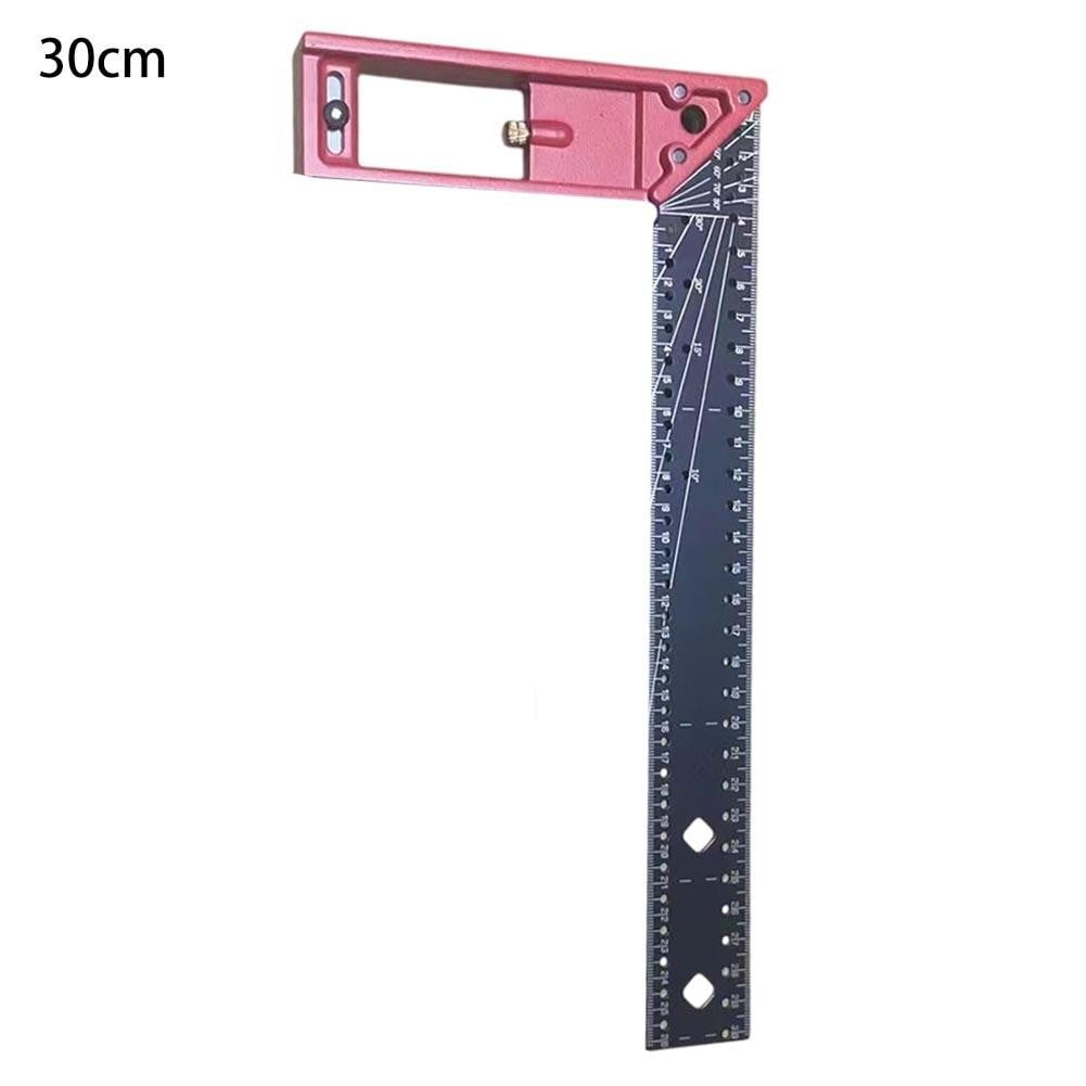 Multifunctional Square Ruler 90-Degree Carpentry Positioning Marking ...