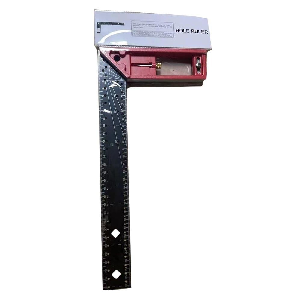 Multifunctional Square Ruler 90-Degree Carpentry Positioning Marking ...