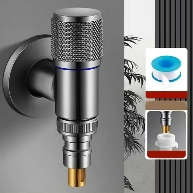 Multifunctional Stainles Steel Washing Machine Faucet Automatic Water ...