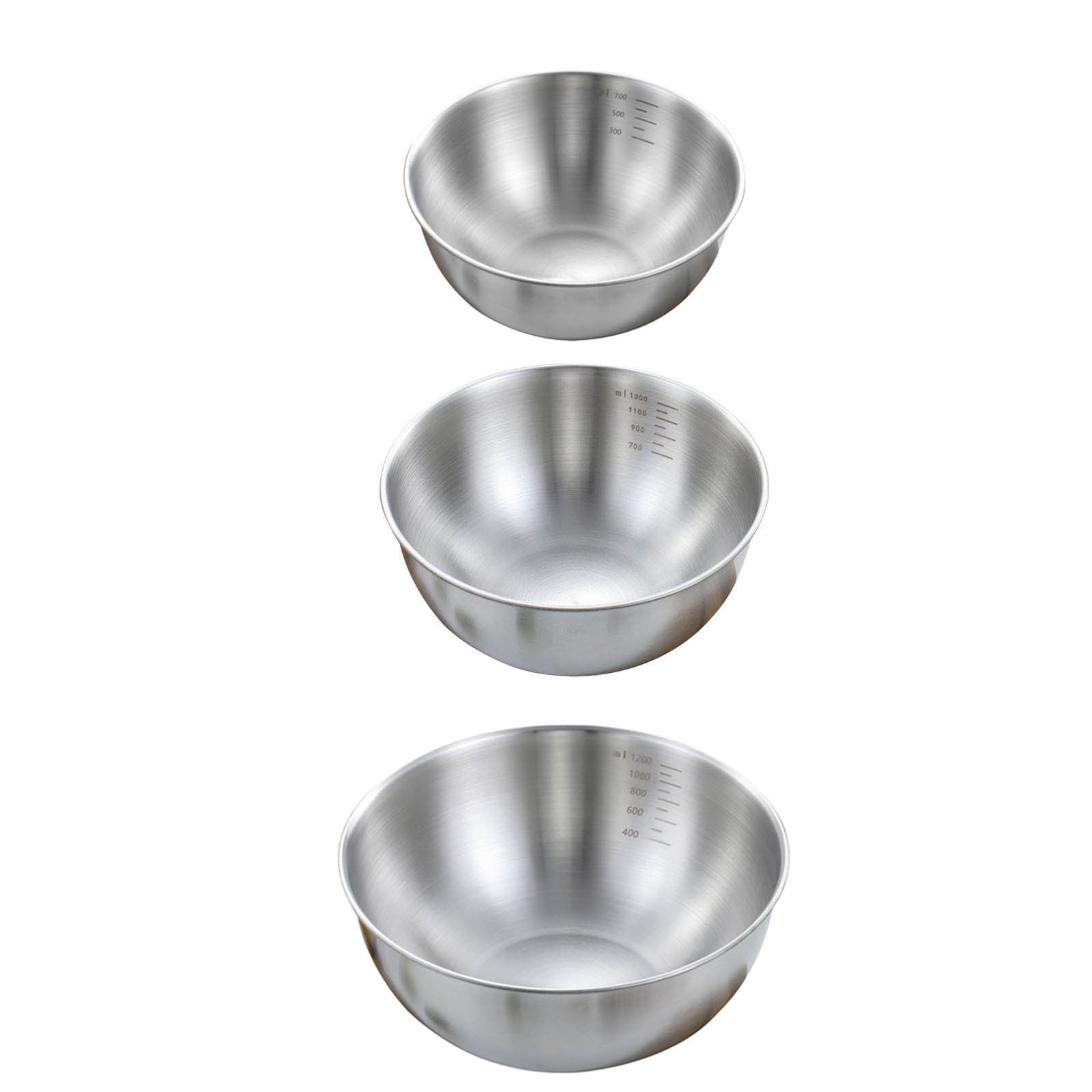 Multifunctional Stainless Steel Basin, 3PCS Large Basin Set Soup Basin ...