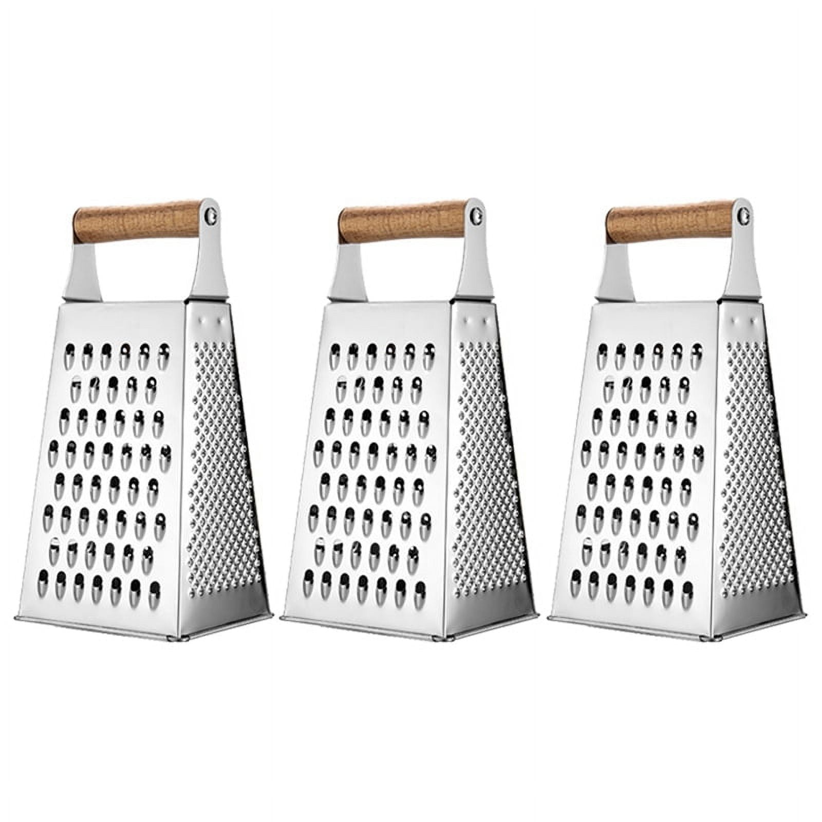 Multifunctional Stainless Steel Four-Sided Food Vegetable Grater Cheese ...
