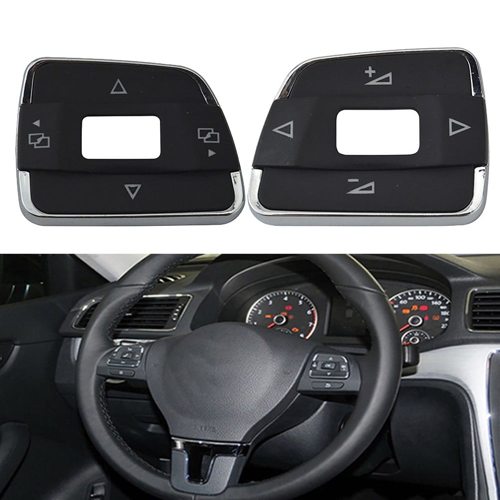 Multifunctional Steering Wheel Button Cover for Passat B7 for Sharan ...