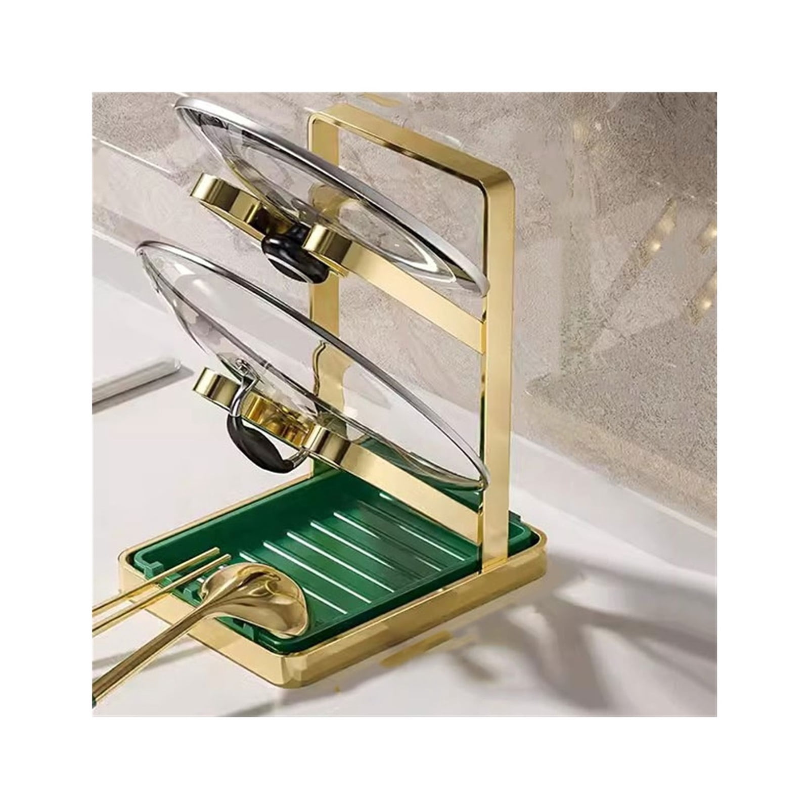 Multifunctional Storage Spatula Rack Spatula Lid Shelf Chopping Board ...