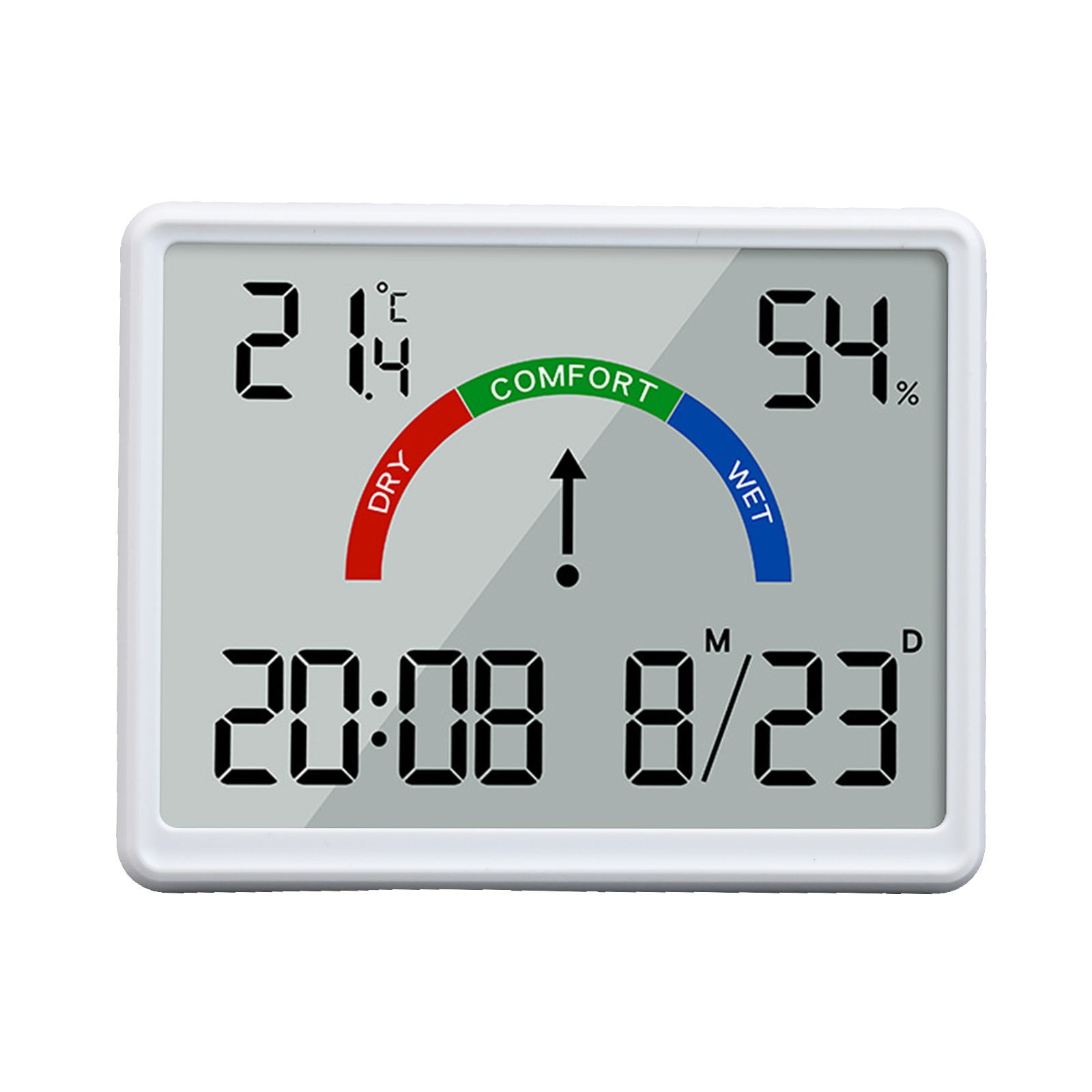 Multifunctional Temperature and Humidity Electronic Clock with CR2030 ...