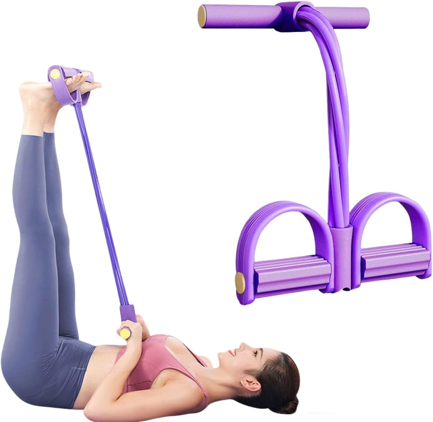 Multifunctional Tension Rope - 4/6/8 Tube Resistance Bands with Handles ...