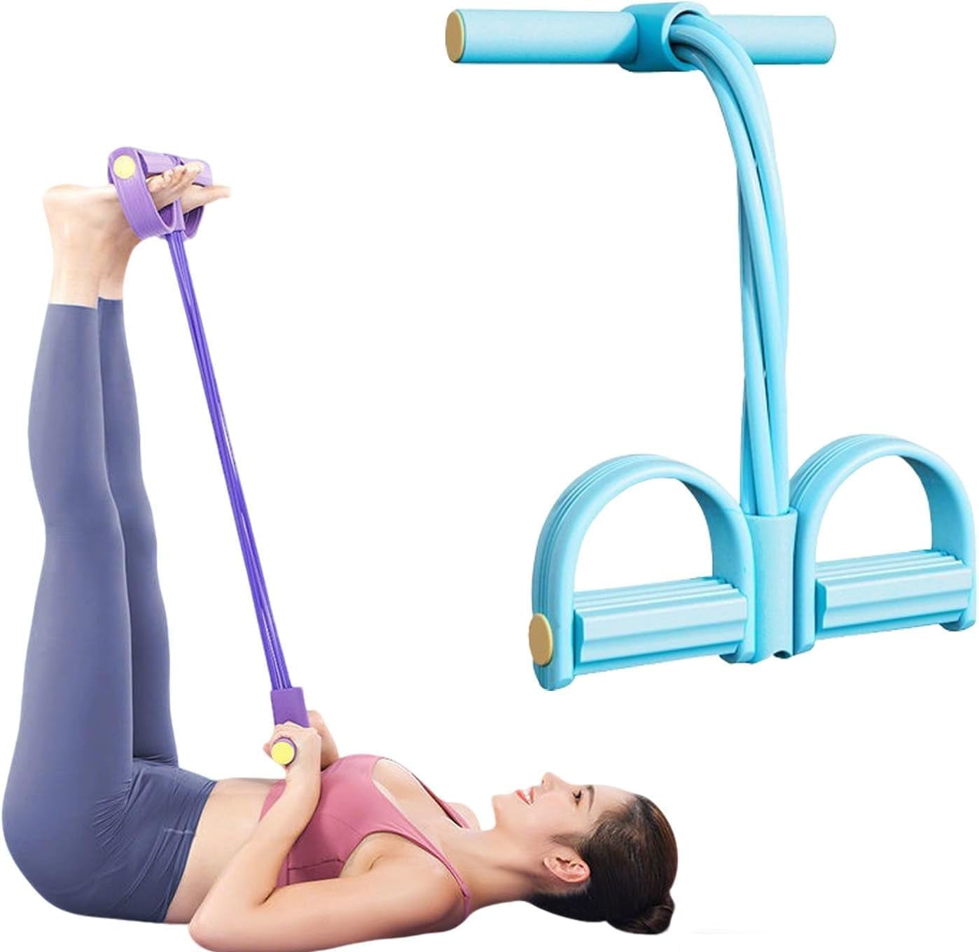 Multifunctional Tension Rope - 4/6/8 Tube Resistance Bands with Handles ...