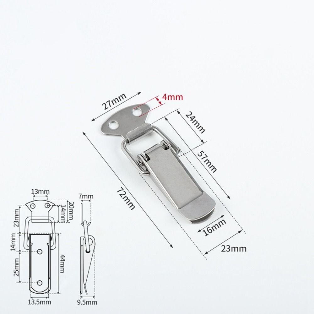 Multifunctional Toolbox Anti-Theft Hardware security Toggle Latch Catch ...