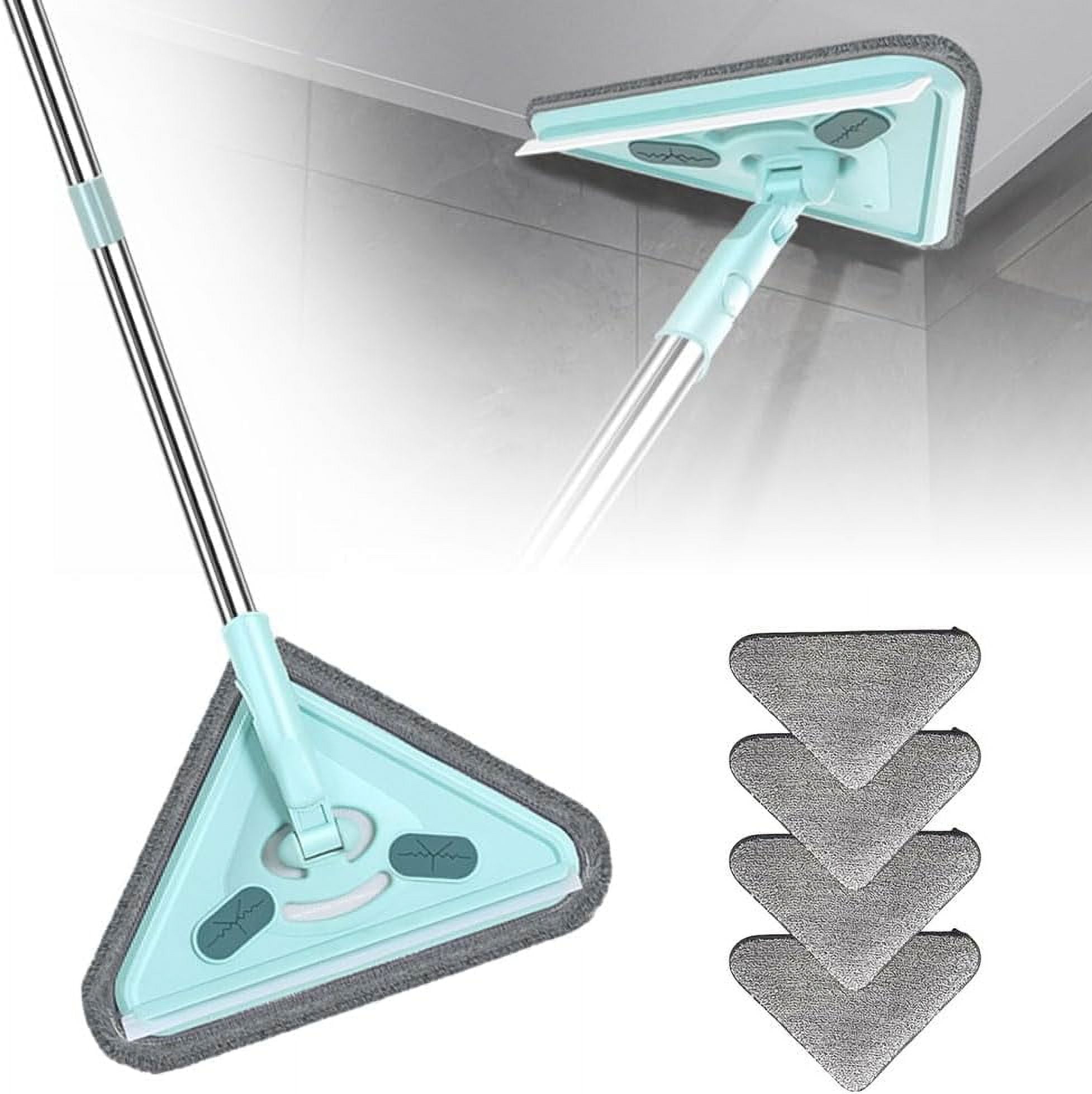Multifunctional Triangle Mop, 2024 New 360° Rotatable Adjustable ...