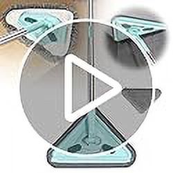 Multifunctional Triangle Mop, Wall Mop with Long Handle, Spliced ...