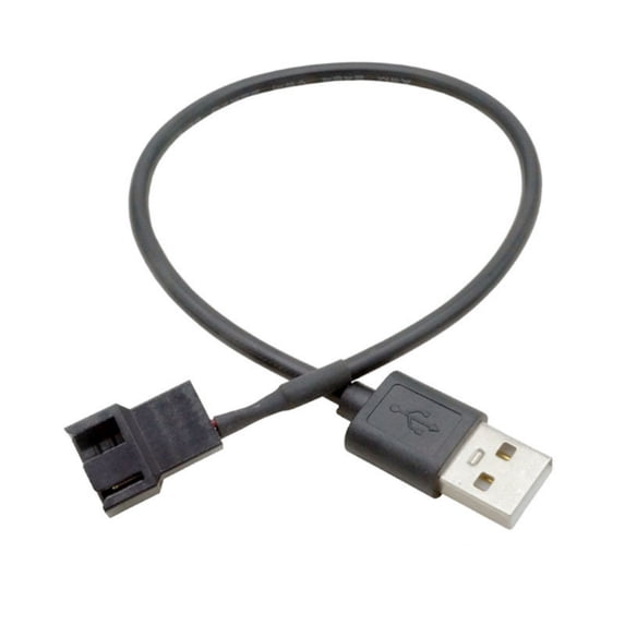 Multifunctional USB to 4PIN Fan Cable USB Male to 3Pin/4Pin Fan Braided ...