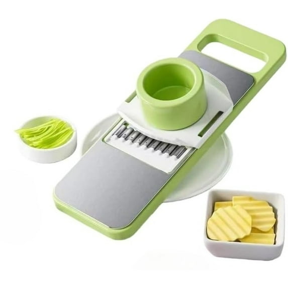 Multifunctional Vegetable Cutter, 6-in-1 Mandoline Vegetable Food ...