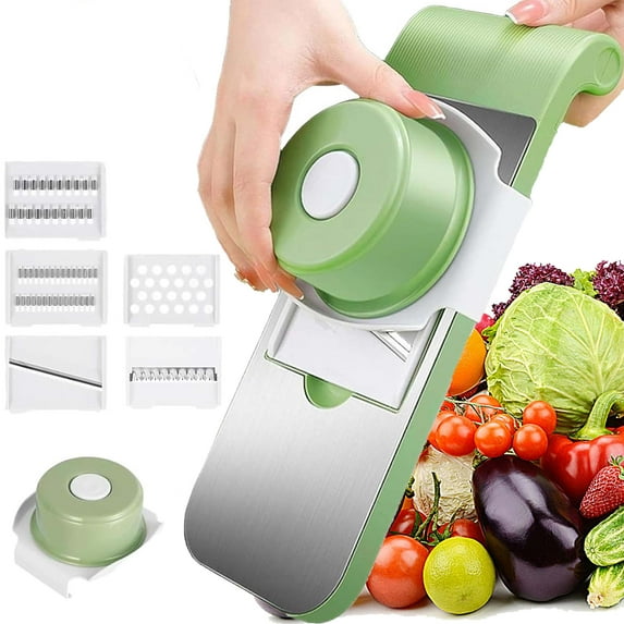 Multifunctional Vegetable Cutter & Mandoline Slicer – Adjustable ...