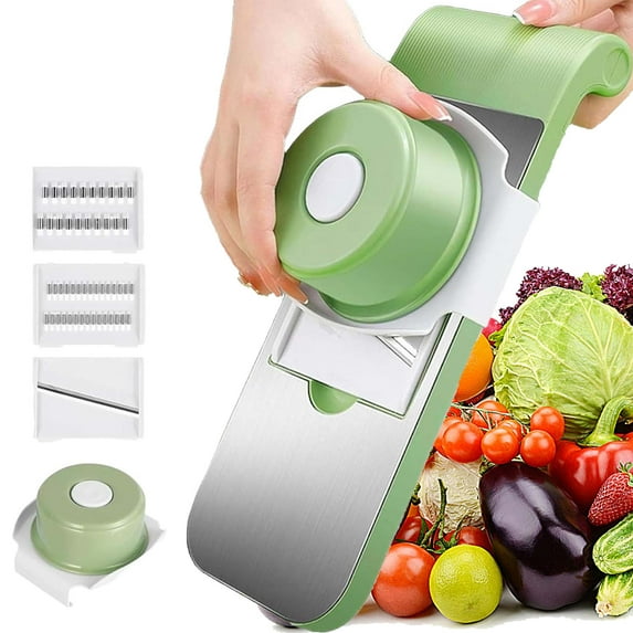 Multifunctional Vegetable Cutter & Mandoline Slicer – Adjustable ...