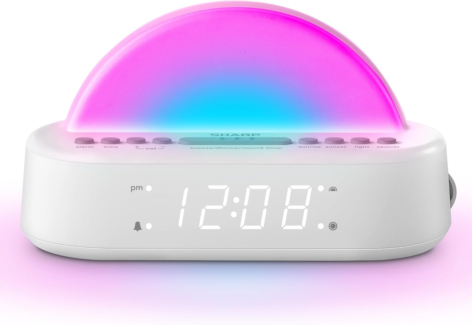 Multifunctional Wake - up Light Alarm Clock: Combining Colorful ...