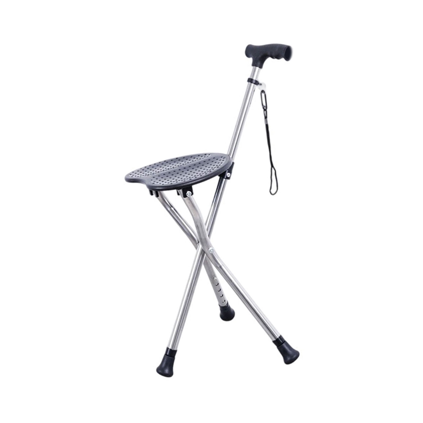 Multifunctional Walking Staffs Nonslip Grip Folding Seats Cushions ...