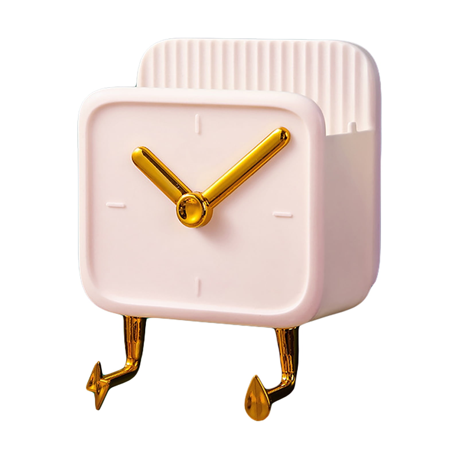 Multifunctional Wall-mounted Phone Organizer Cute Clock Design for ...